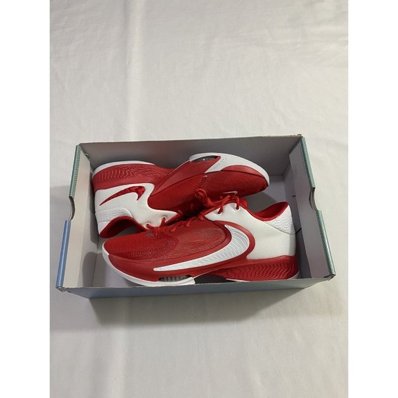 Nike | Shoes | New Mens Size 4 Red White Nike Zoom Freak 4 Tb Promo ...